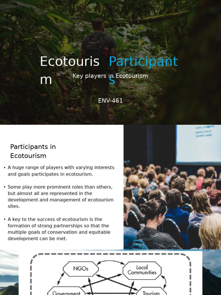 Ecotourism Participants | PDF