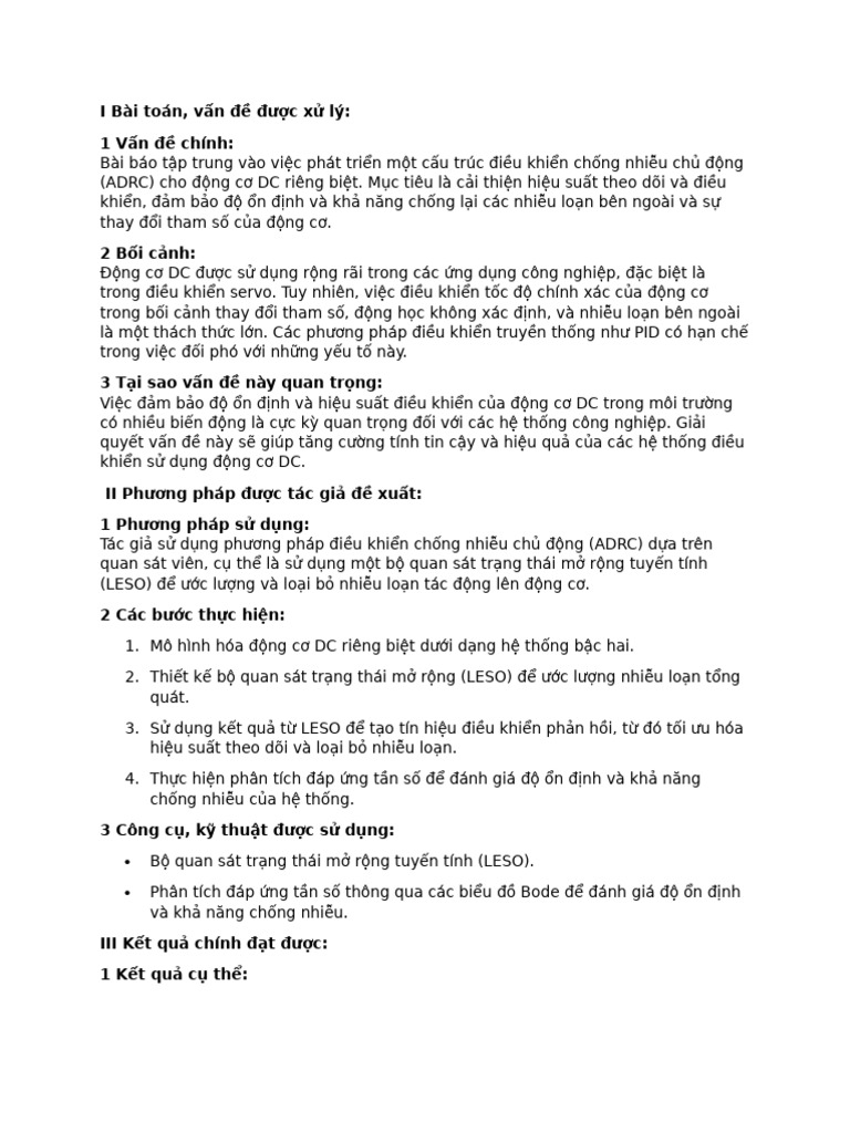 Tom Tat Bai Cuoi Ki | PDF