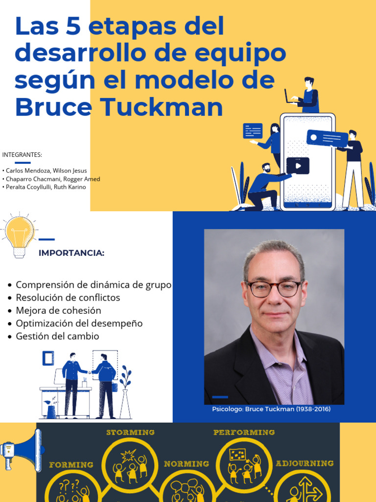 5 Etapas de Bruce Tuckman-1 | PDF | Relaciones personales, crianza y ...