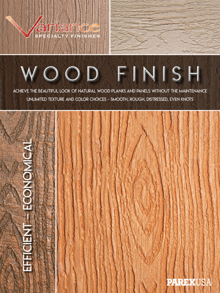 Variance Wood Finish Brochure 071520 Web | PDF