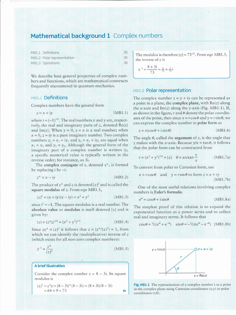 Complex Numbers | PDF