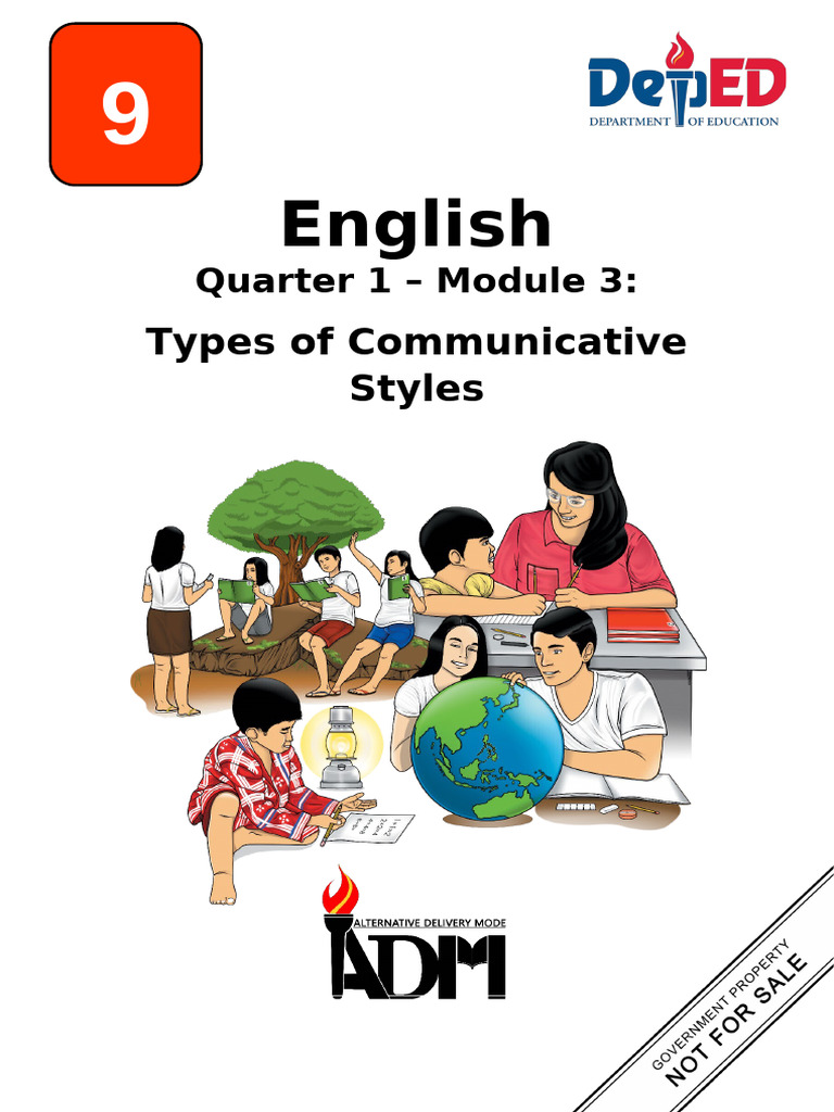 ENGLISH 9 QUARTER 1 MODULE 3 Updated | PDF