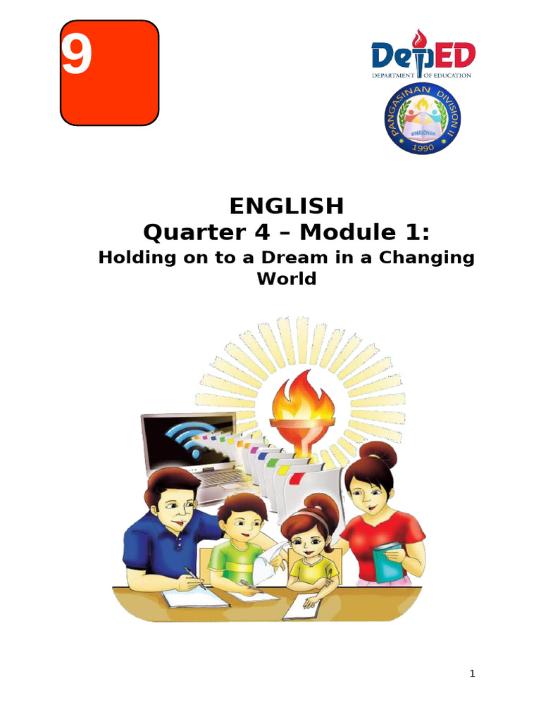Eng G9 Q4 Module 1 | PDF