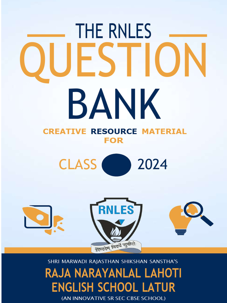 Class x Question Bank Final | PDF