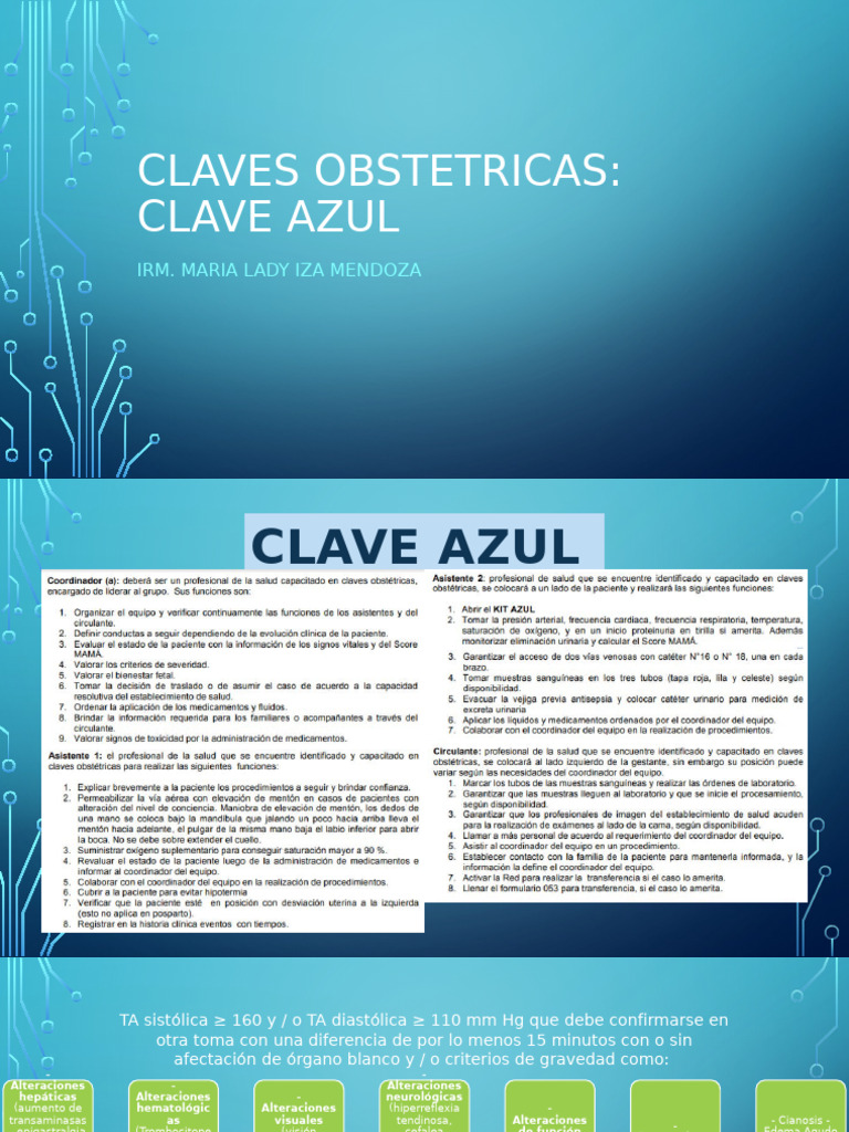 Expo Clave Azul | PDF
