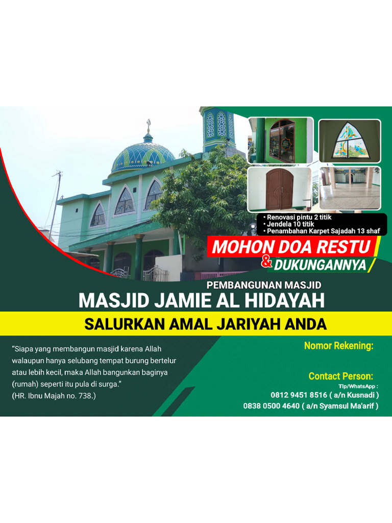 Desain Poster Masjid | PDF