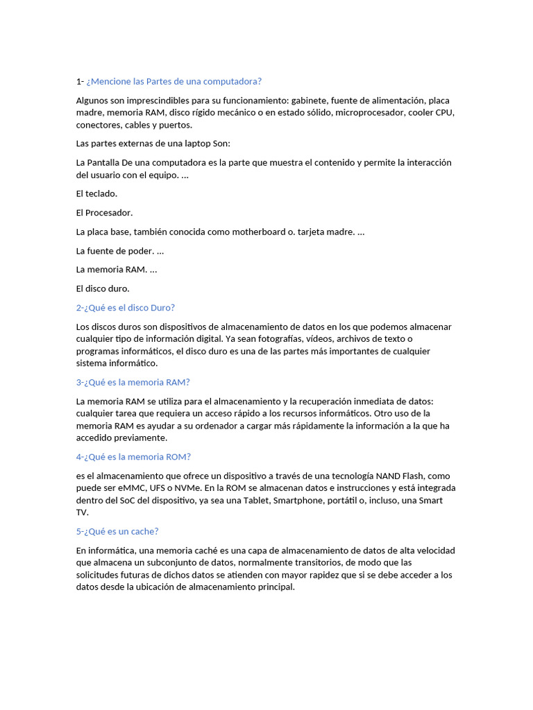 Clase De Informatica Pdf