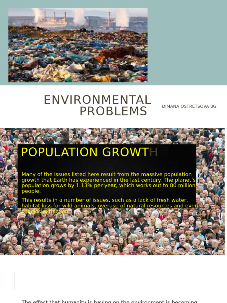 Environmental Problems | PDF