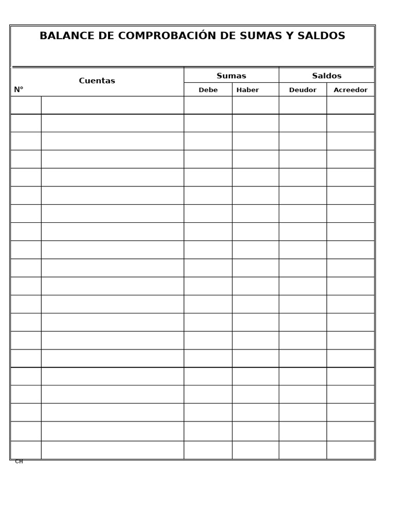 Balance Comprobacion (1) | PDF