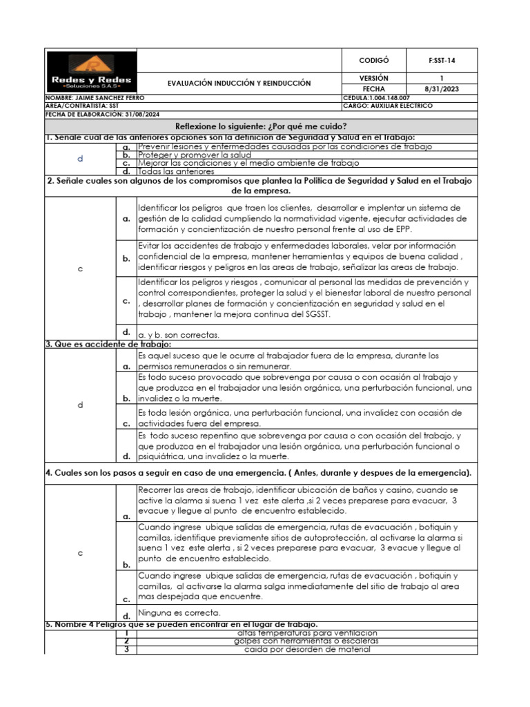 Evaluacion Jaime | PDF