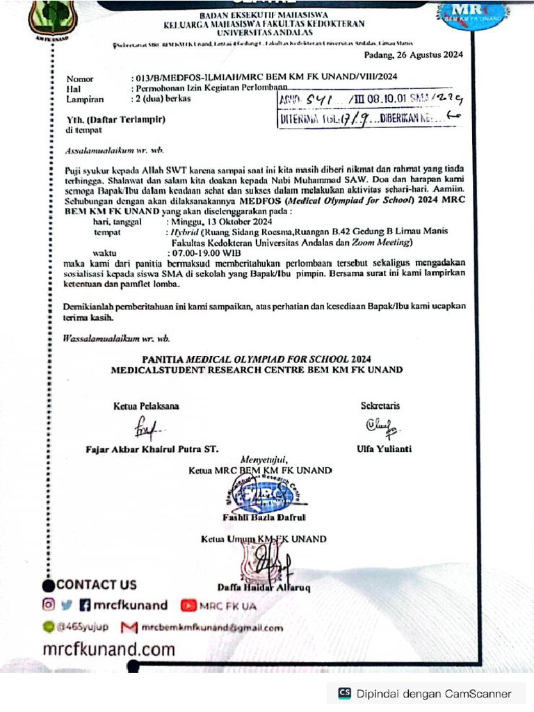 Info Lomba Biologi | PDF