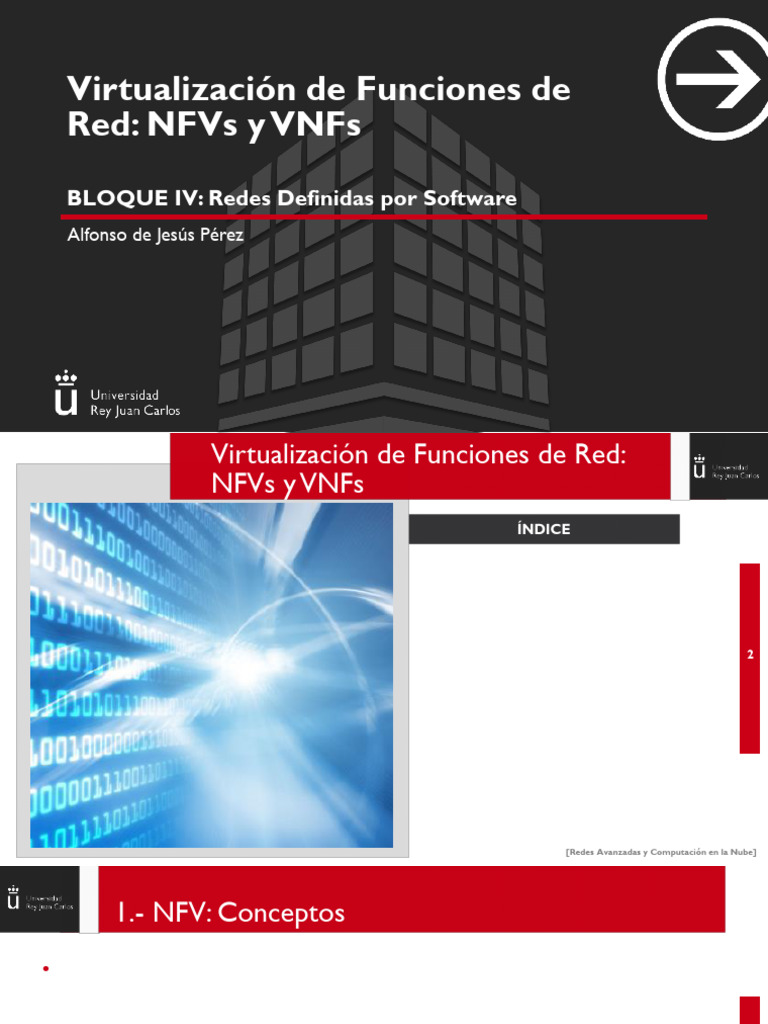 2024 UD9 - Virtualizacion de Funciones de Red - NFV - VNF | PDF
