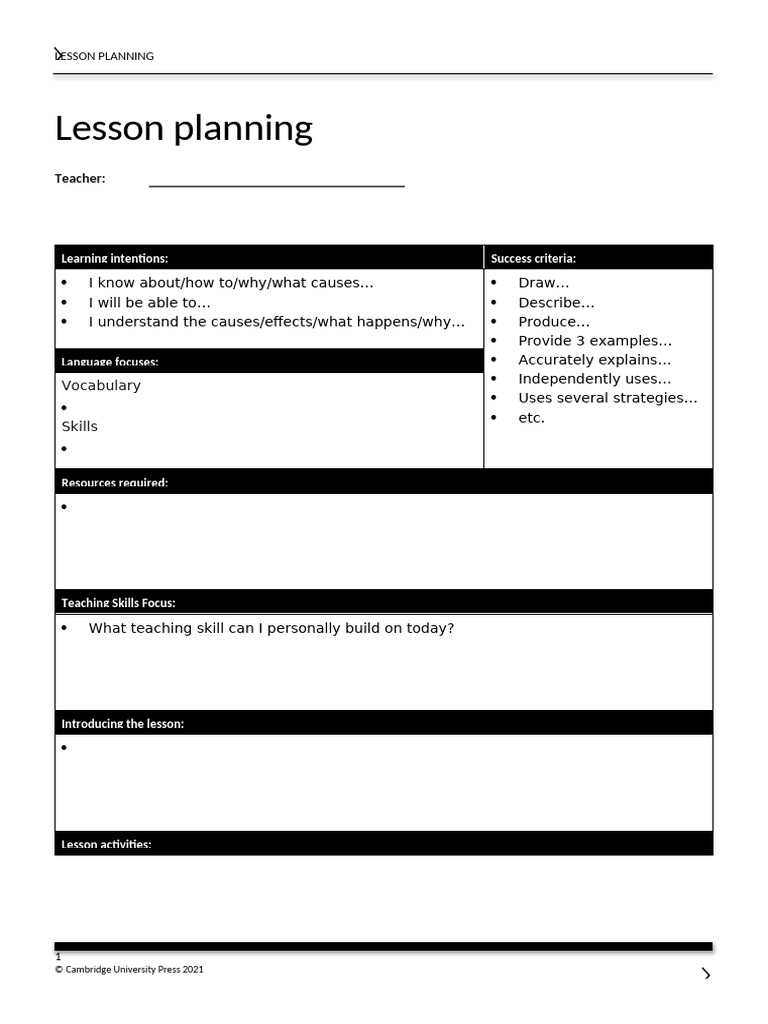 igcse_compsci_2ed_tr_lesson_plan_template | PDF