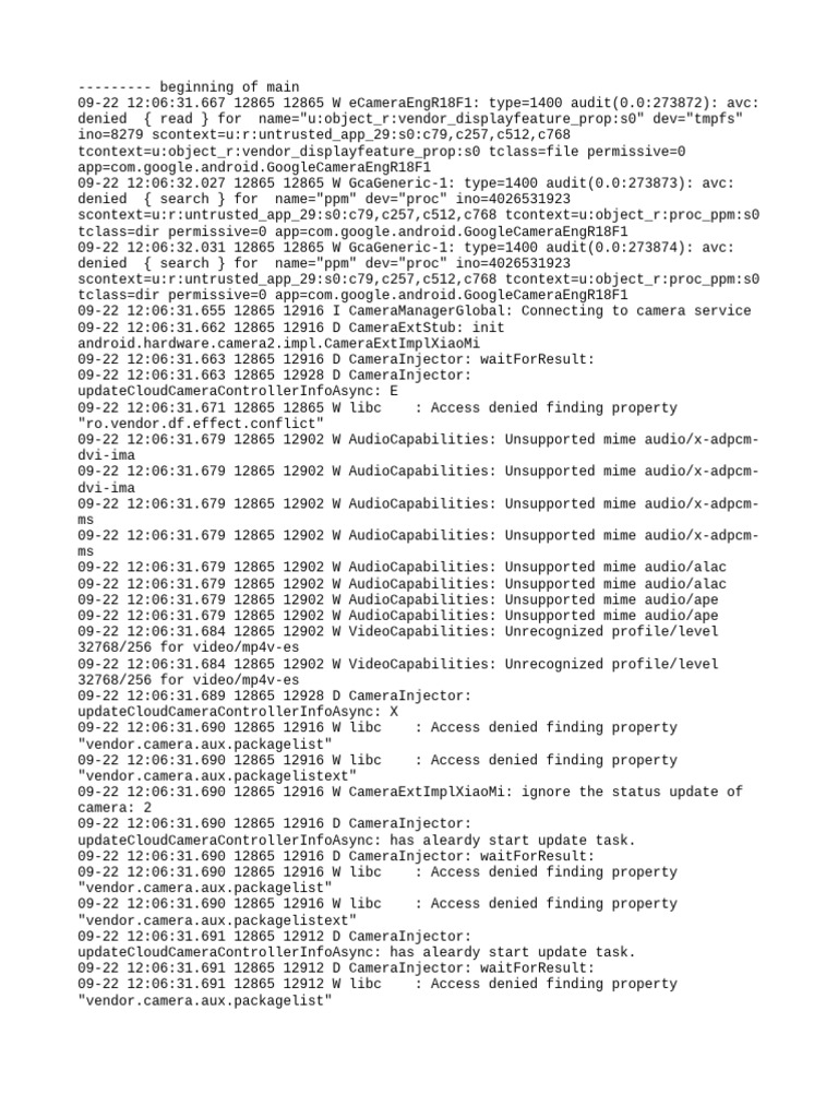 Log Cat 1727028391561 | PDF