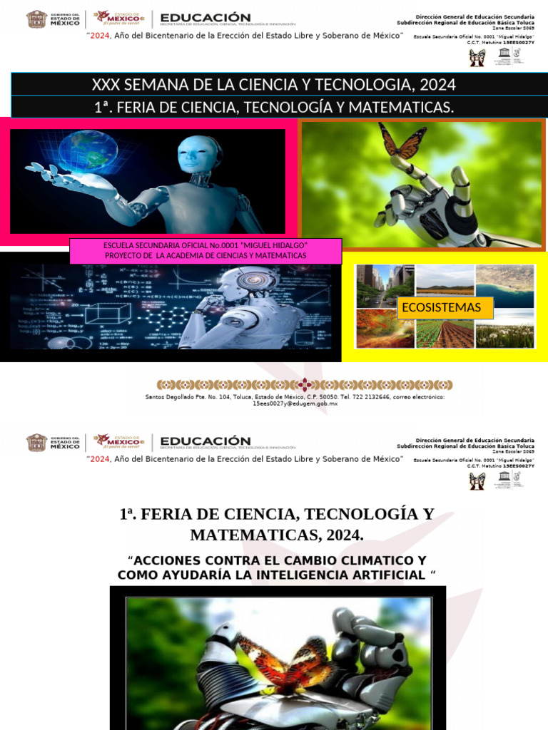 Feria de Ciencia y Tecnología 2024 | PDF | Combustibles fósiles | Gases ...