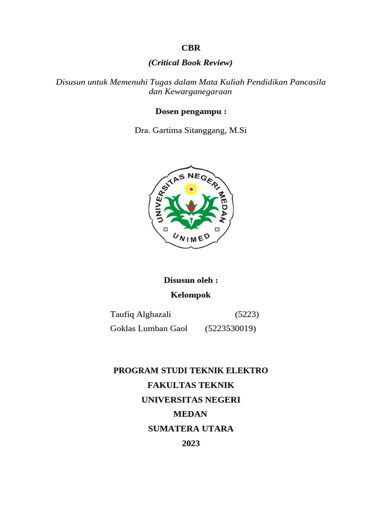 CBR Pend. Pancasila | PDF