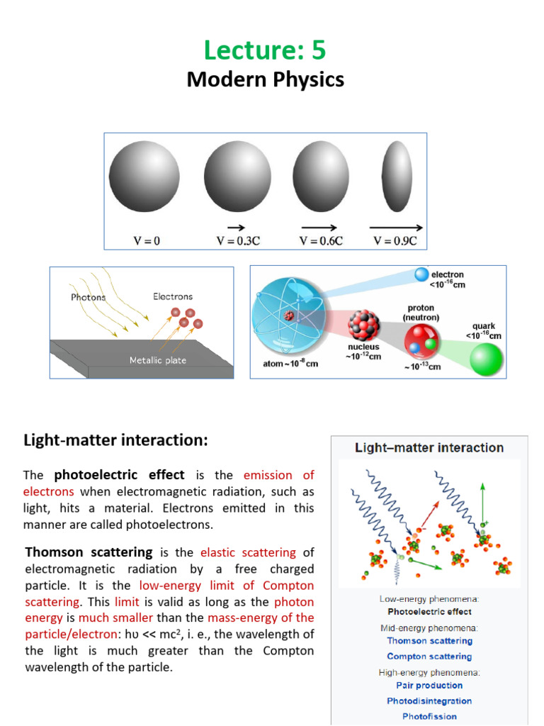 Compton Effect | PDF
