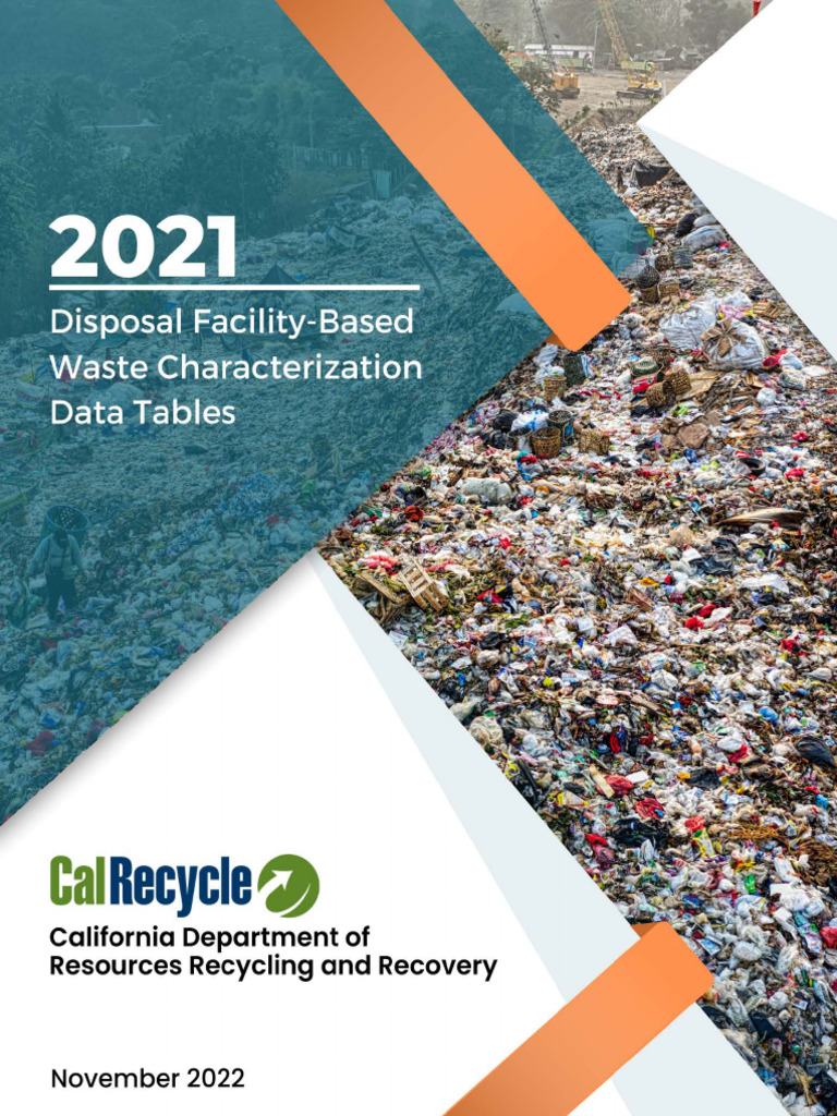 2022 Nov 14 Waste Characterization Webpage Data 2021 | PDF | Waste ...