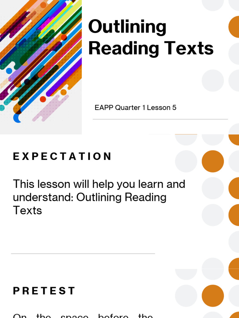 Lesson-6-Outlining-Reading-Texts | PDF