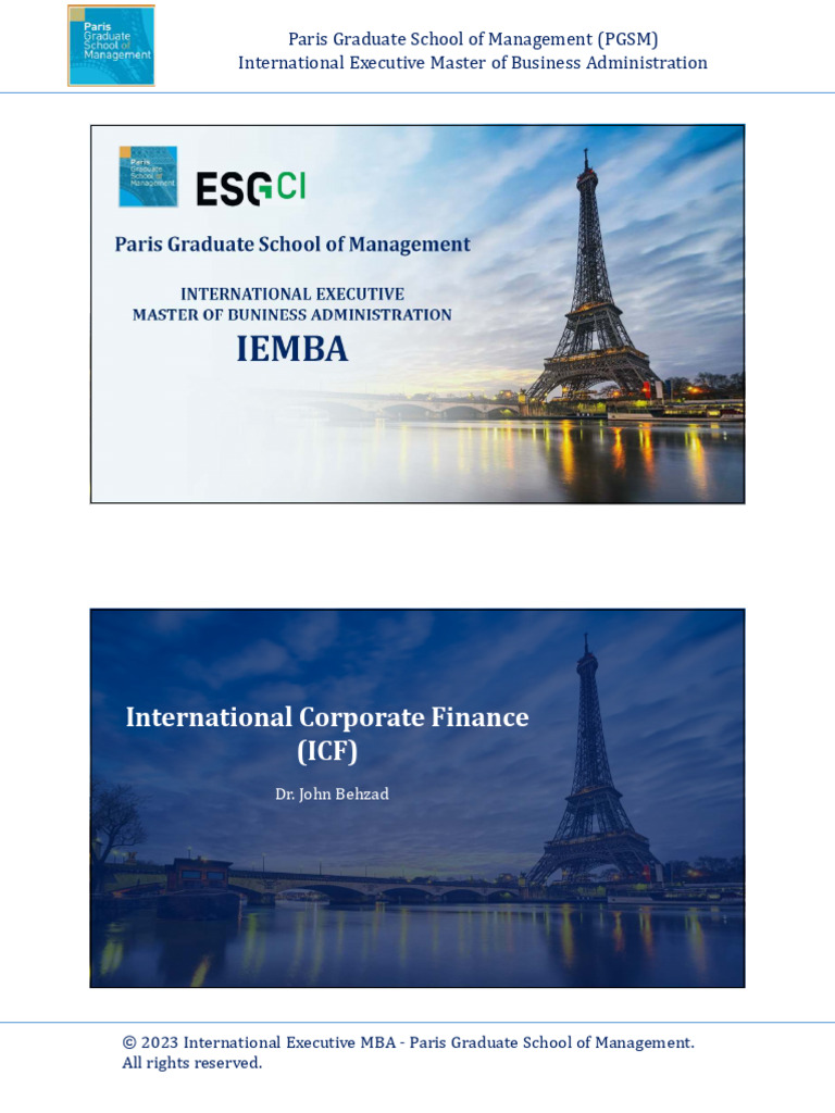 IFC Lecture - Section #4 - DR John - EN | PDF