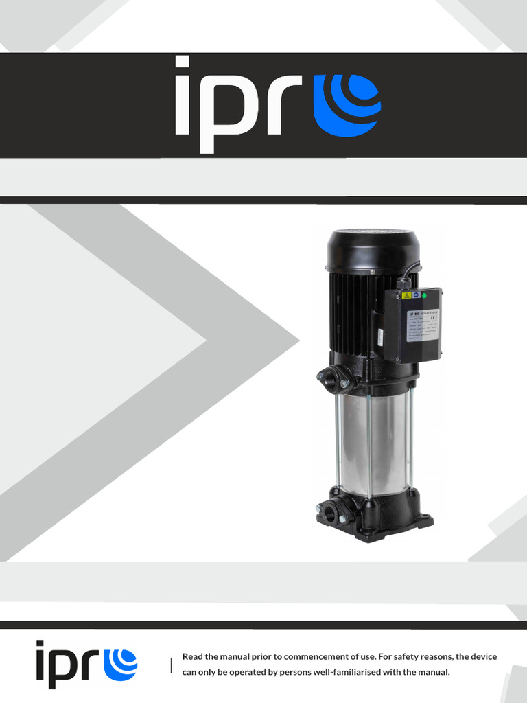 Hydro-Vacuum Hydrophore System - 2 - Self-Assembly and Operation Guide ...