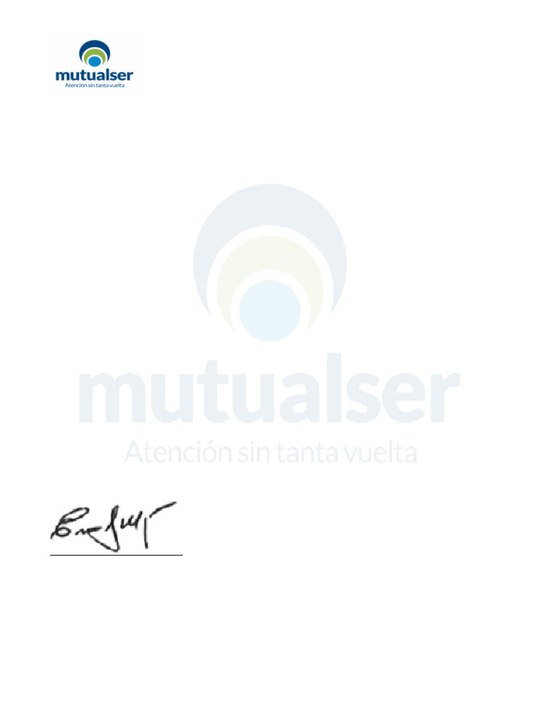 Certificado de afiliación mutual ser | PDF