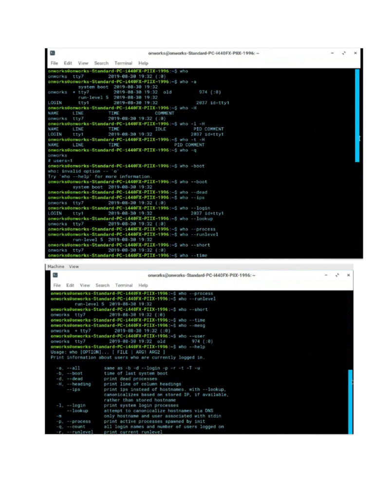 Osy PR3 Outputs | PDF