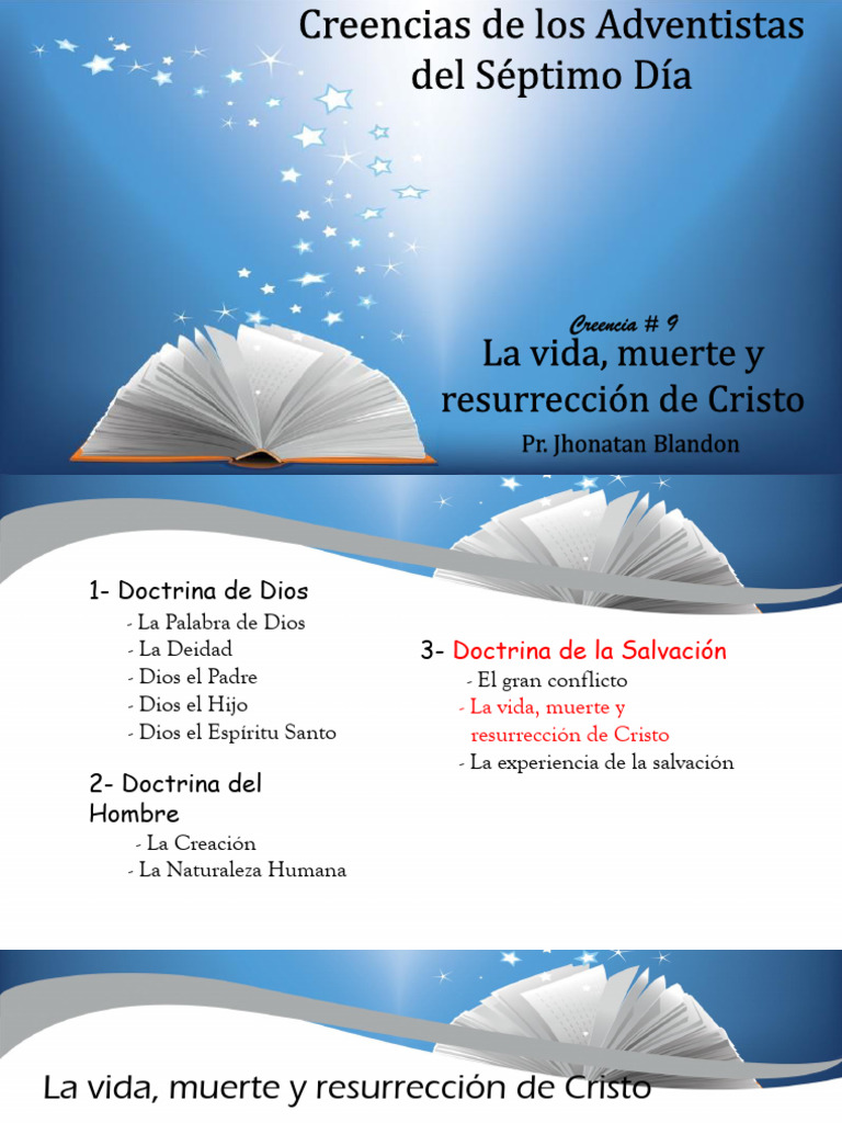 La Vida, Muerte y Resurrección de Cristo | PDF