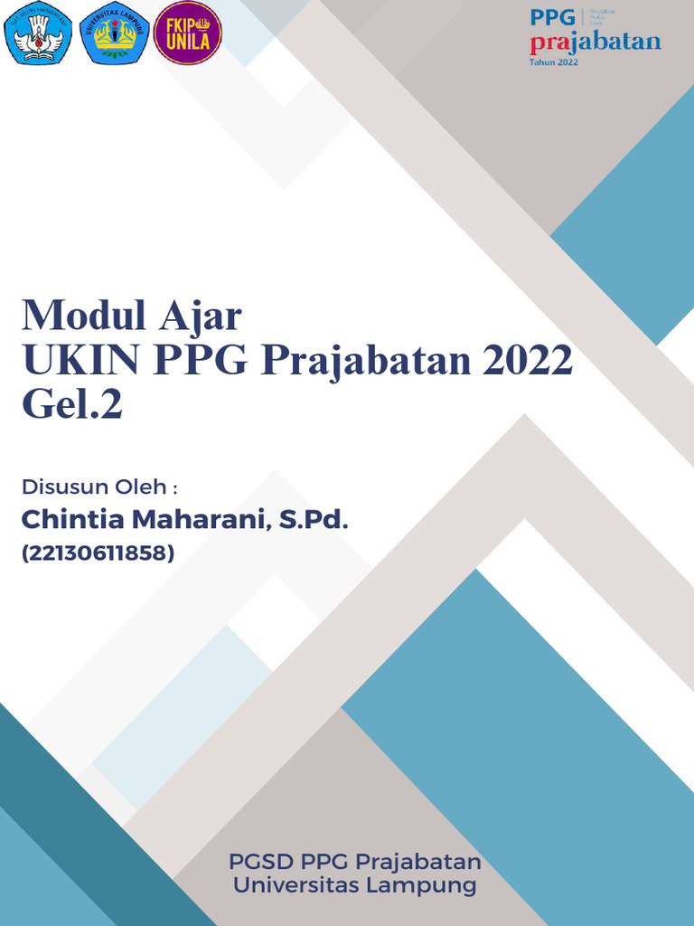 Contoh Modul Ajar Ukin UKPPG | PDF