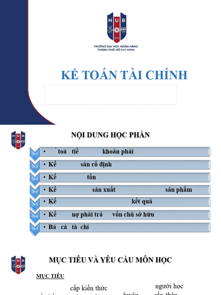ACC302 - Slide bài giảng KTTC | PDF