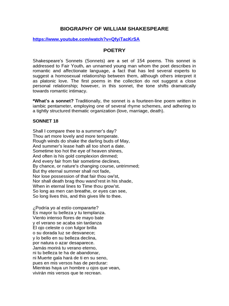 WILLIAM SHAKESPEARE | PDF