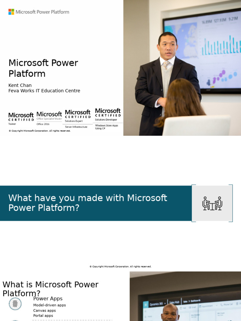 Introduction To PowerPlatform | PDF
