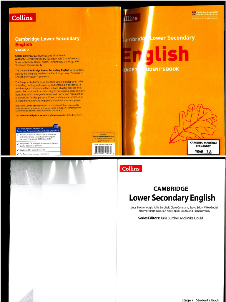 English Cambridge Lower Secondary | PDF