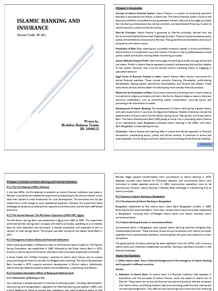 Islamic Banking. | PDF