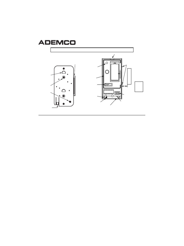 5816 - Sensor Magnetico Sem Fio Honeywell | PDF