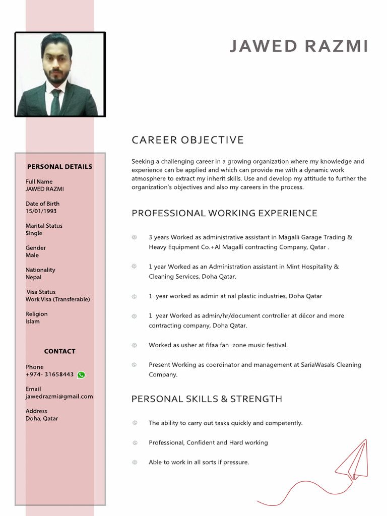 Resume Jawed R Azmi | PDF