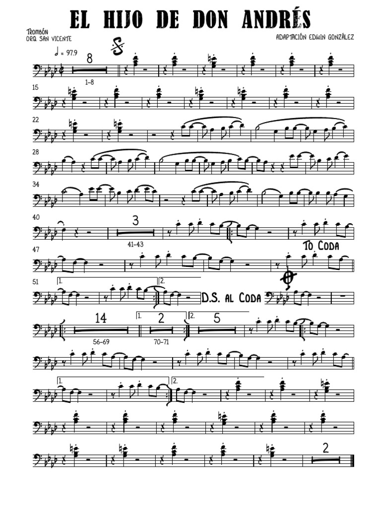 El Hijo de Don Andrés Trombón | PDF