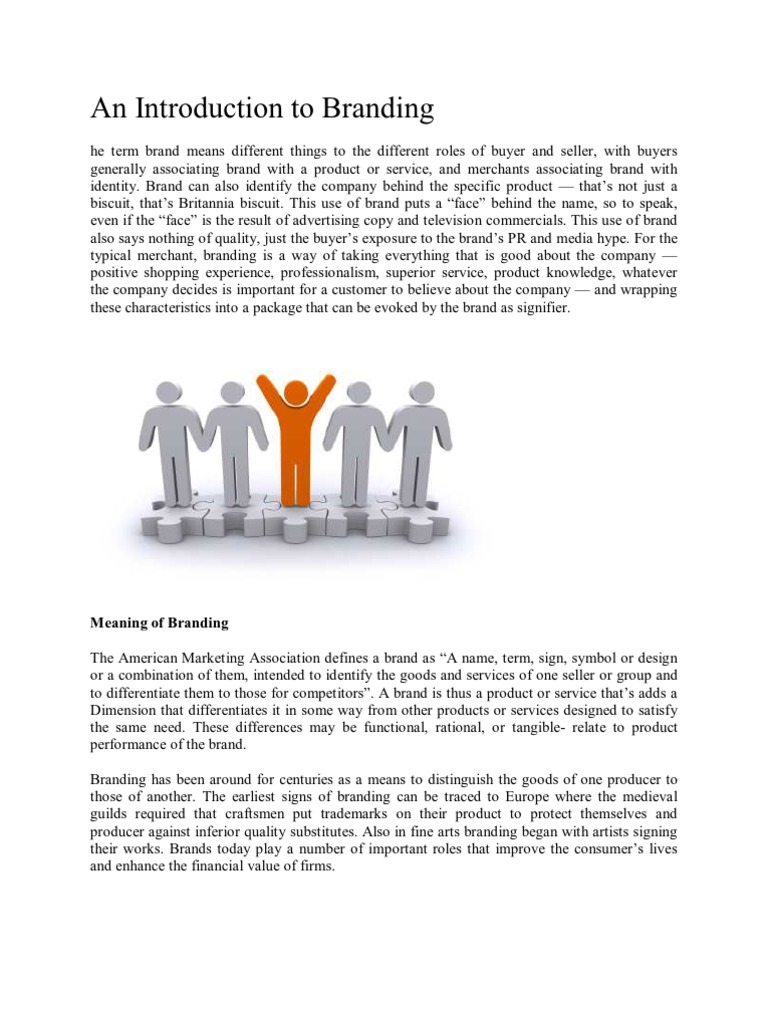 An Introduction To Branding | PDF | Business