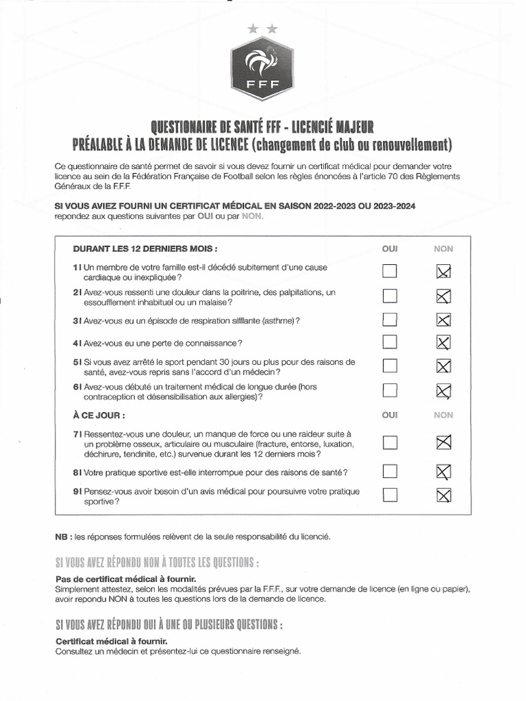 Licence 2024-2025 | PDF