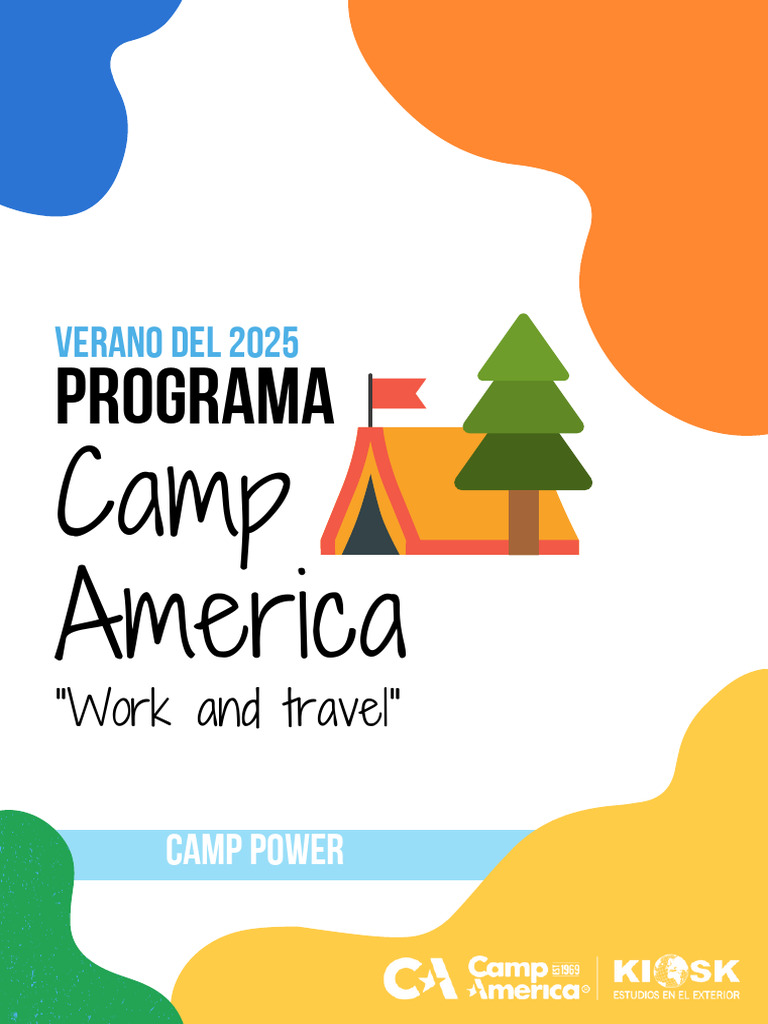 Camp America 2025: Work & Travel Program | PDF