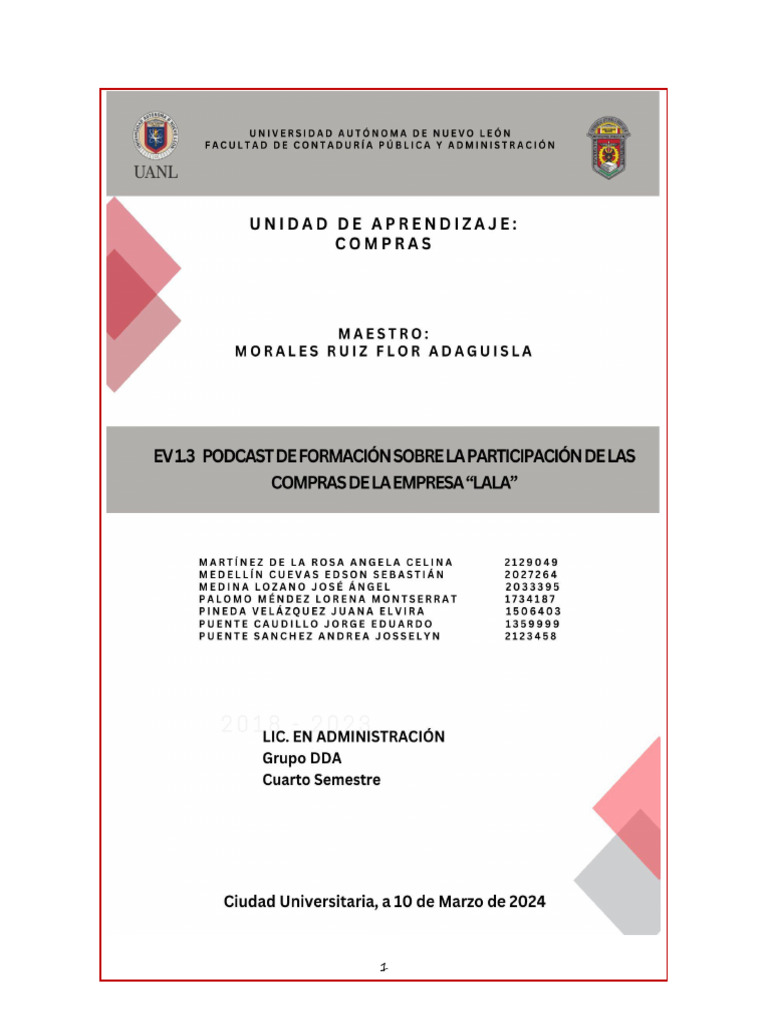 Ev1.3 Equipo3 Deb Compras | PDF