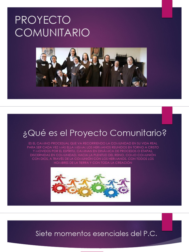 Proyecto Comunitario | PDF | Comunicación | Relaciones personales ...