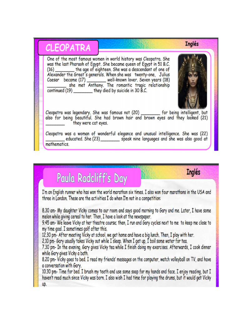 reading 11 - Pre icfes | PDF