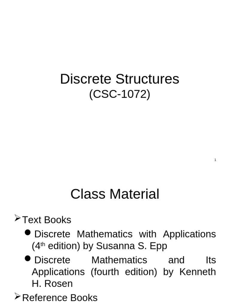 Lecture # 1 & 2 | PDF