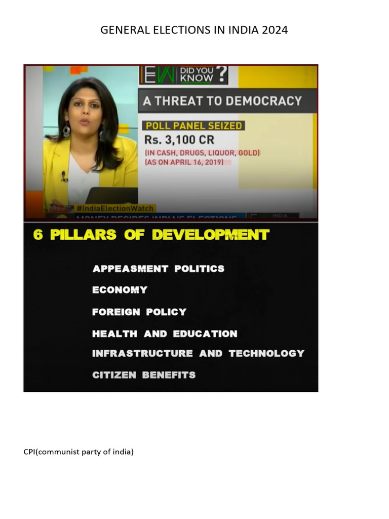 General Elections in India 2024 | PDF
