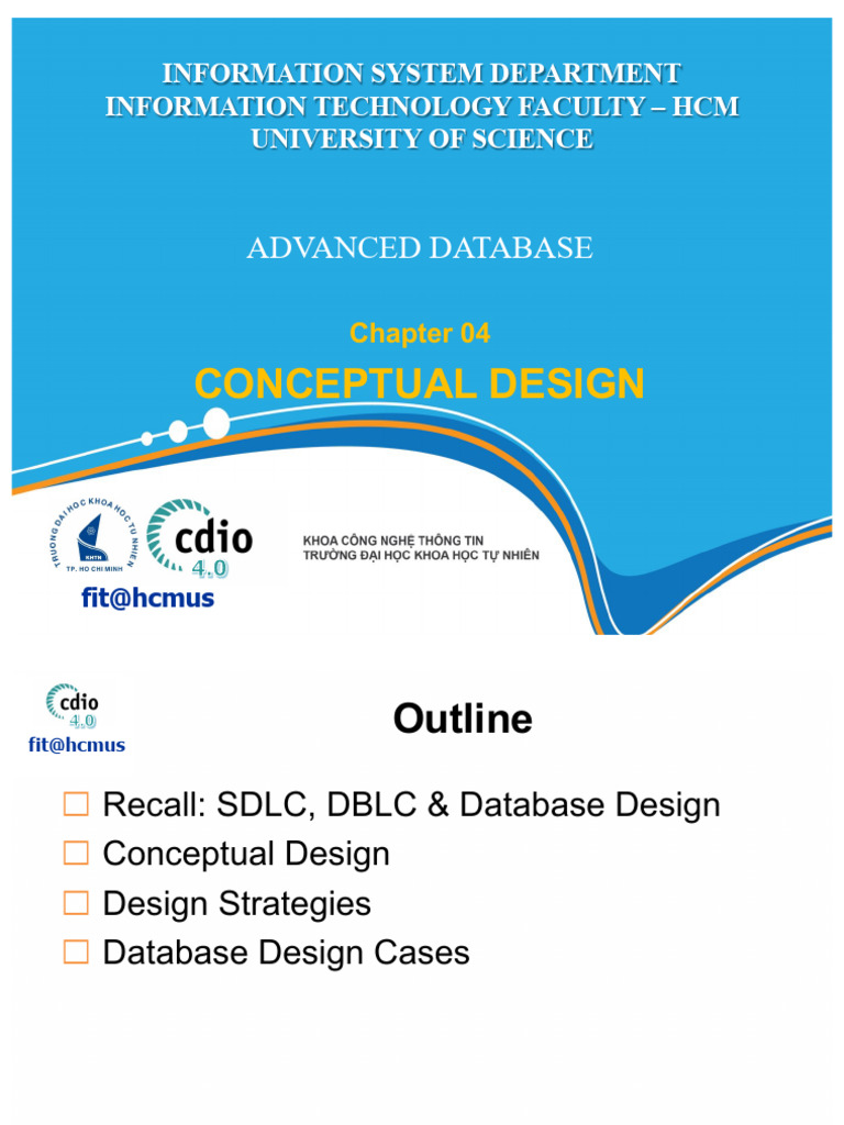 ADB Chap04 Conceptual Design I2324 | PDF | Database Design | Databases