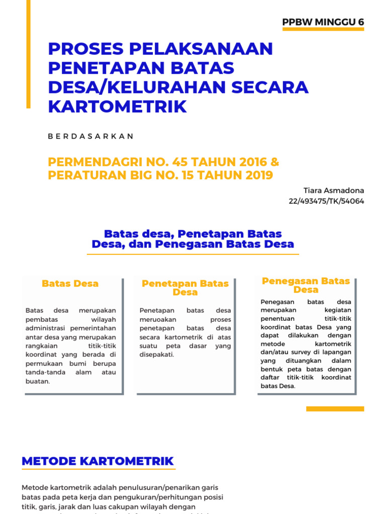 Tiara Asmadona - M6 PPBW - B | PDF