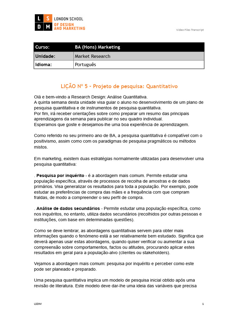 AULA 5 | PDF