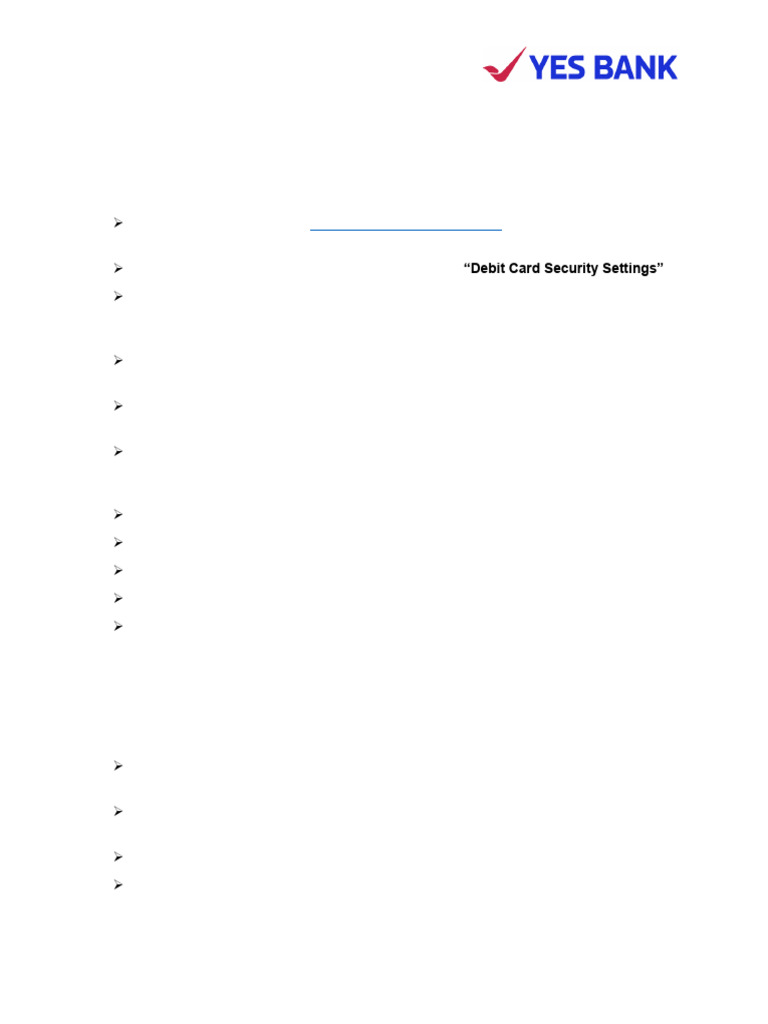 Managing Debit Card Transaction Limits Faqs PDF | PDF