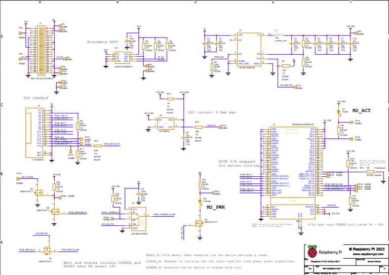 raspberry-pi-m2-hat-plus-schematics | PDF